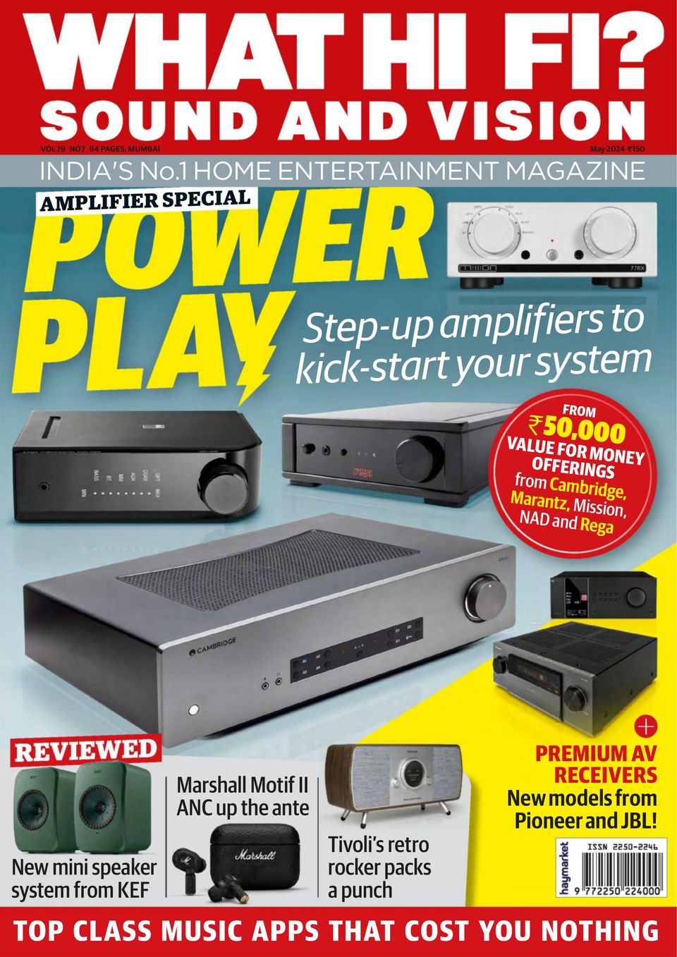 Get digital access to What Hi-Fi Sound and Vision India - May 2024 issue | Magzter.com